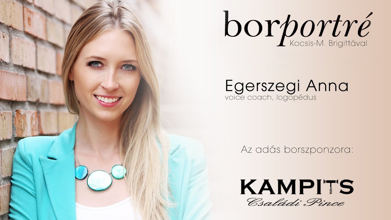 Egerszegi Anna, voice coach, logopédus | BorPortré 2020-12-02
